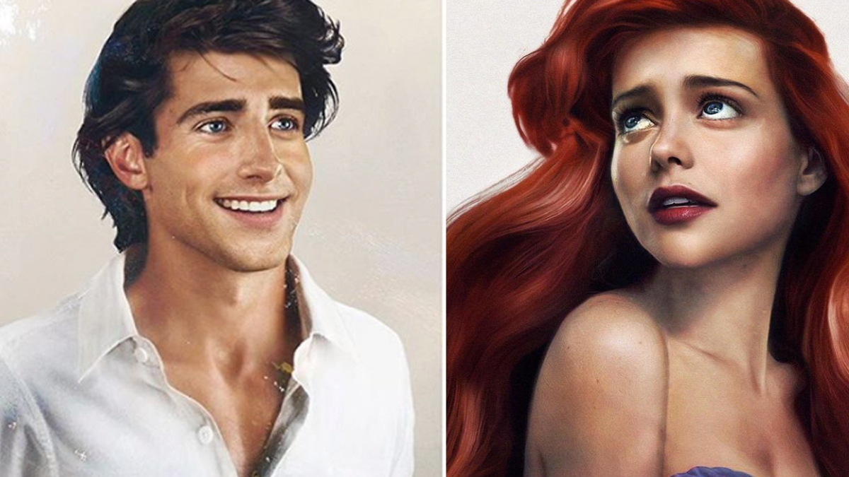 Artist gives Disney princesses a real-life makeover