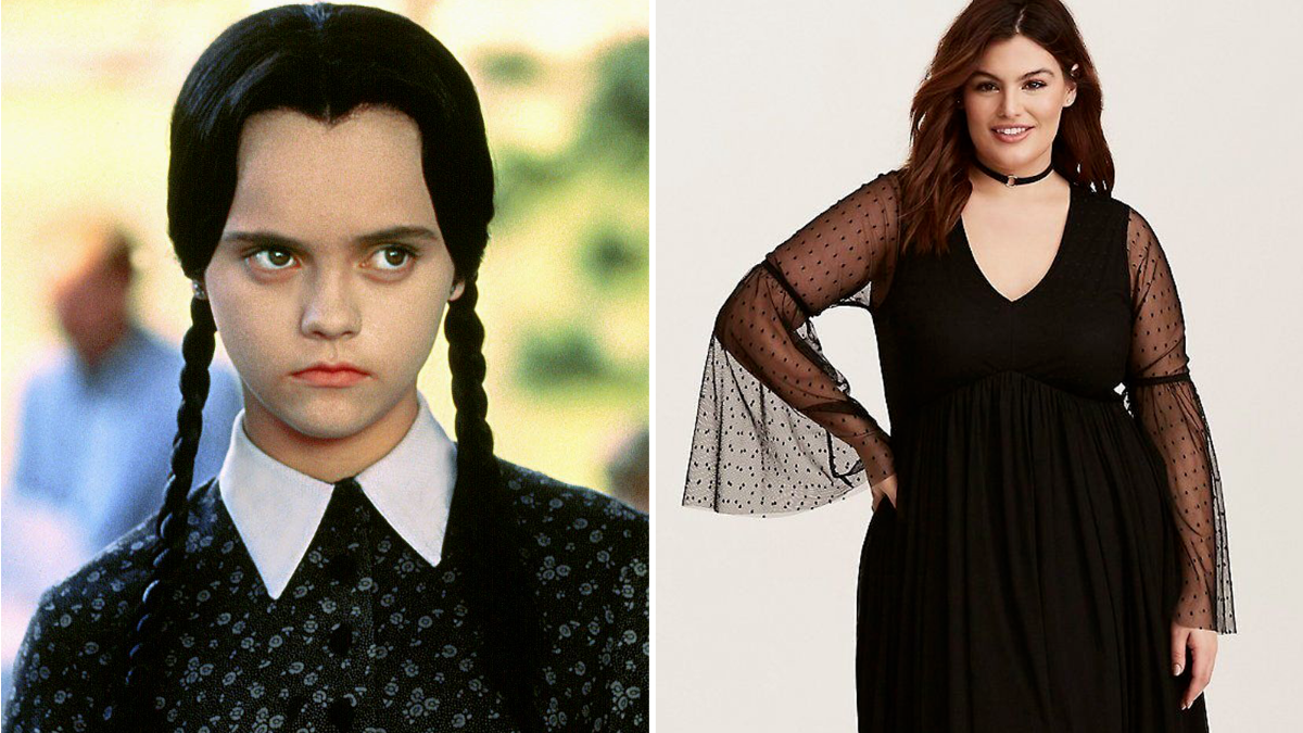 21 Wednesday Addams-Approved Black Dresses To Wear Through Fall
