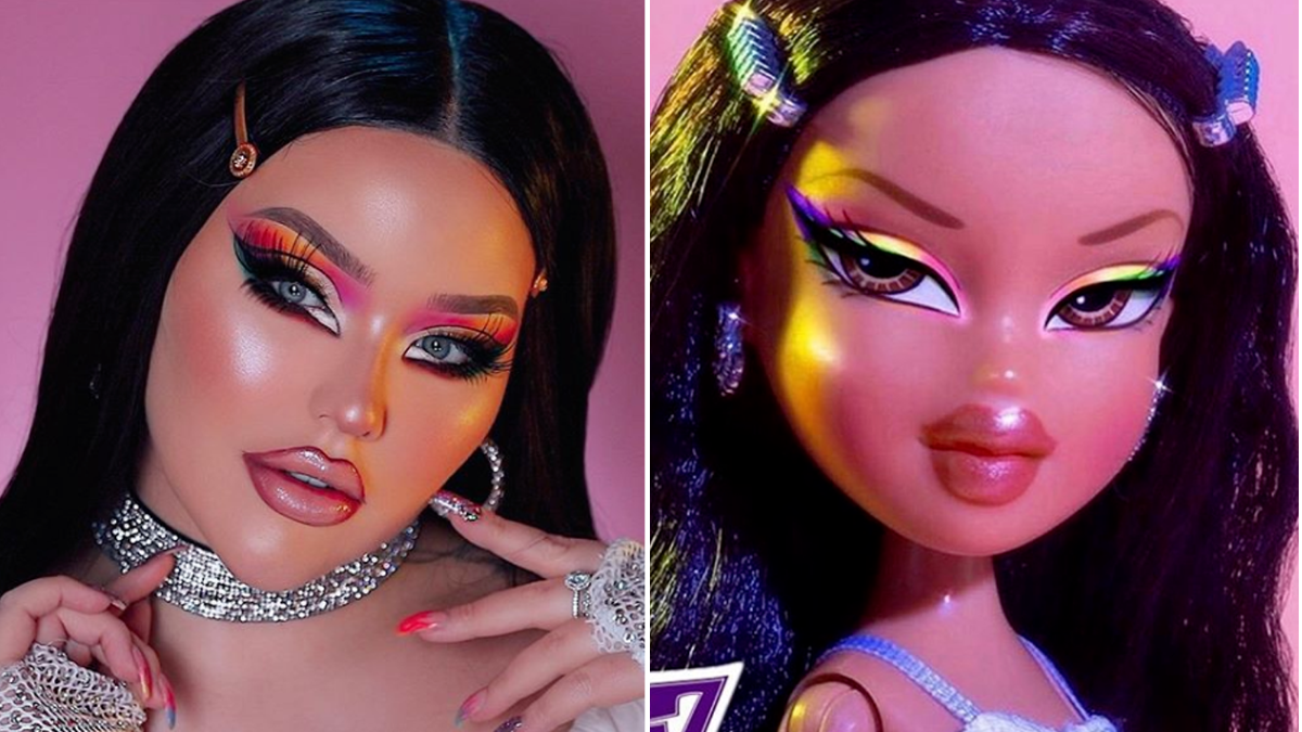 Influencers Are Doing The Bratz Doll Makeup Challenge