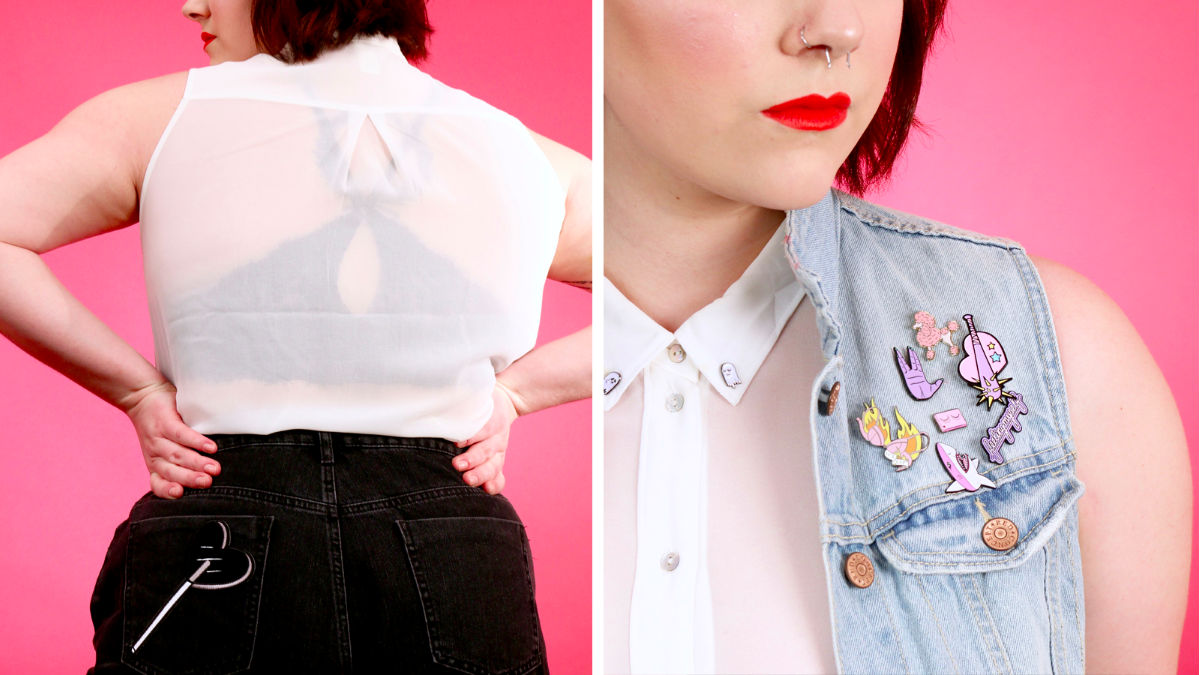 13 ways to style pins and patches that aren’t on a tote bag