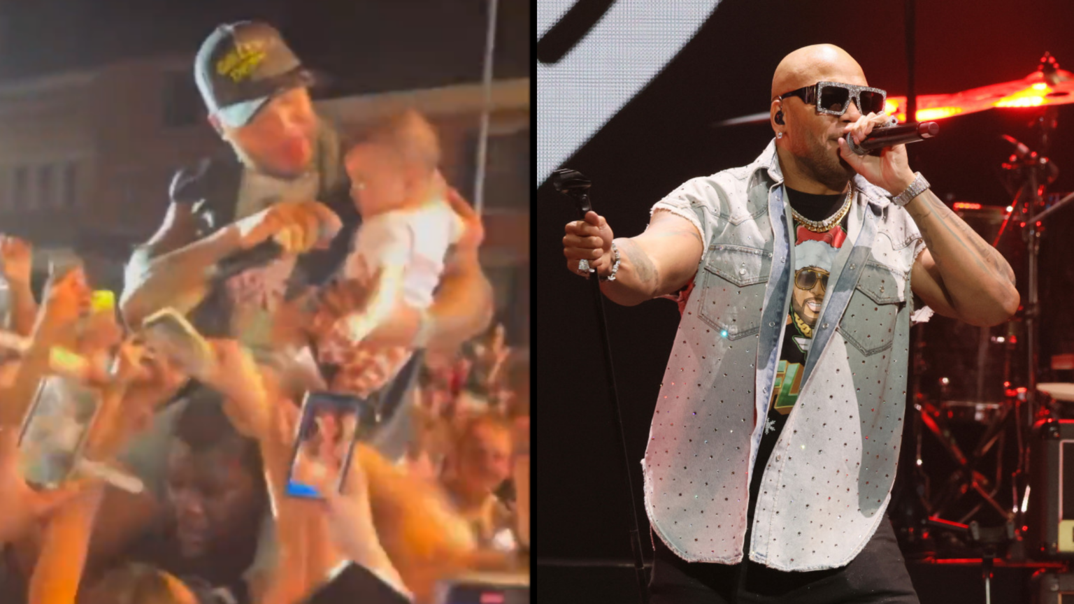 'Terrible' Parents Crowd-Surfed Their Baby During a Flo Rida Concert