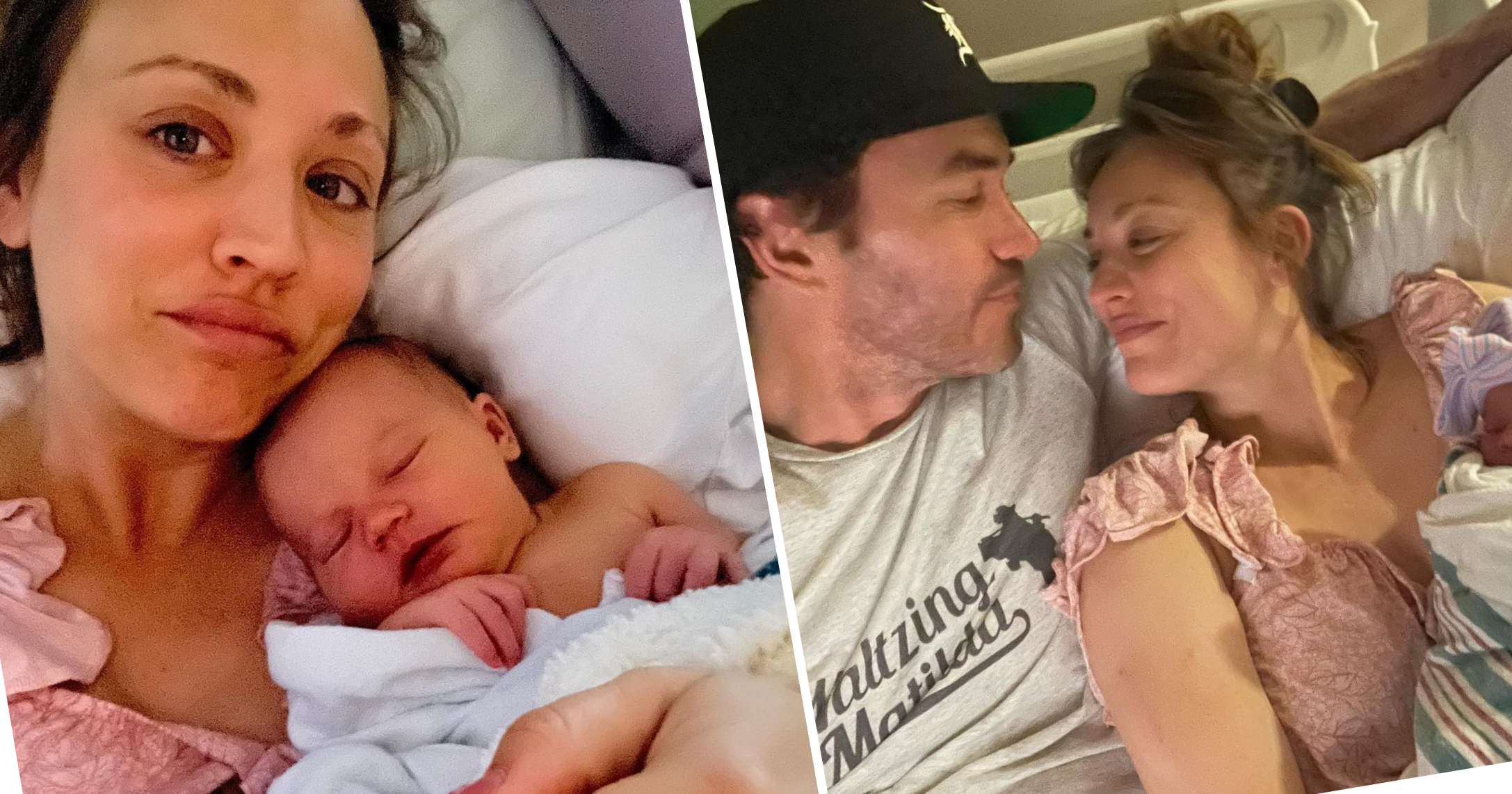 Kaley Cuoco & Tom Pelphrey Introduce Their Newborn Daughter to the World