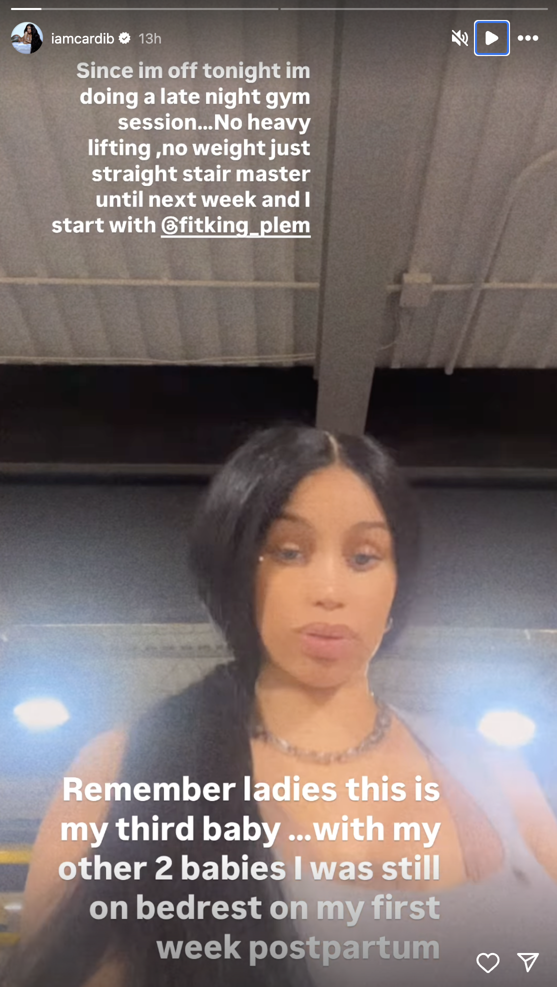 Cardi B Shares a Sweet Behind-the-Scenes Peek at Birth of Baby No. 3 ...