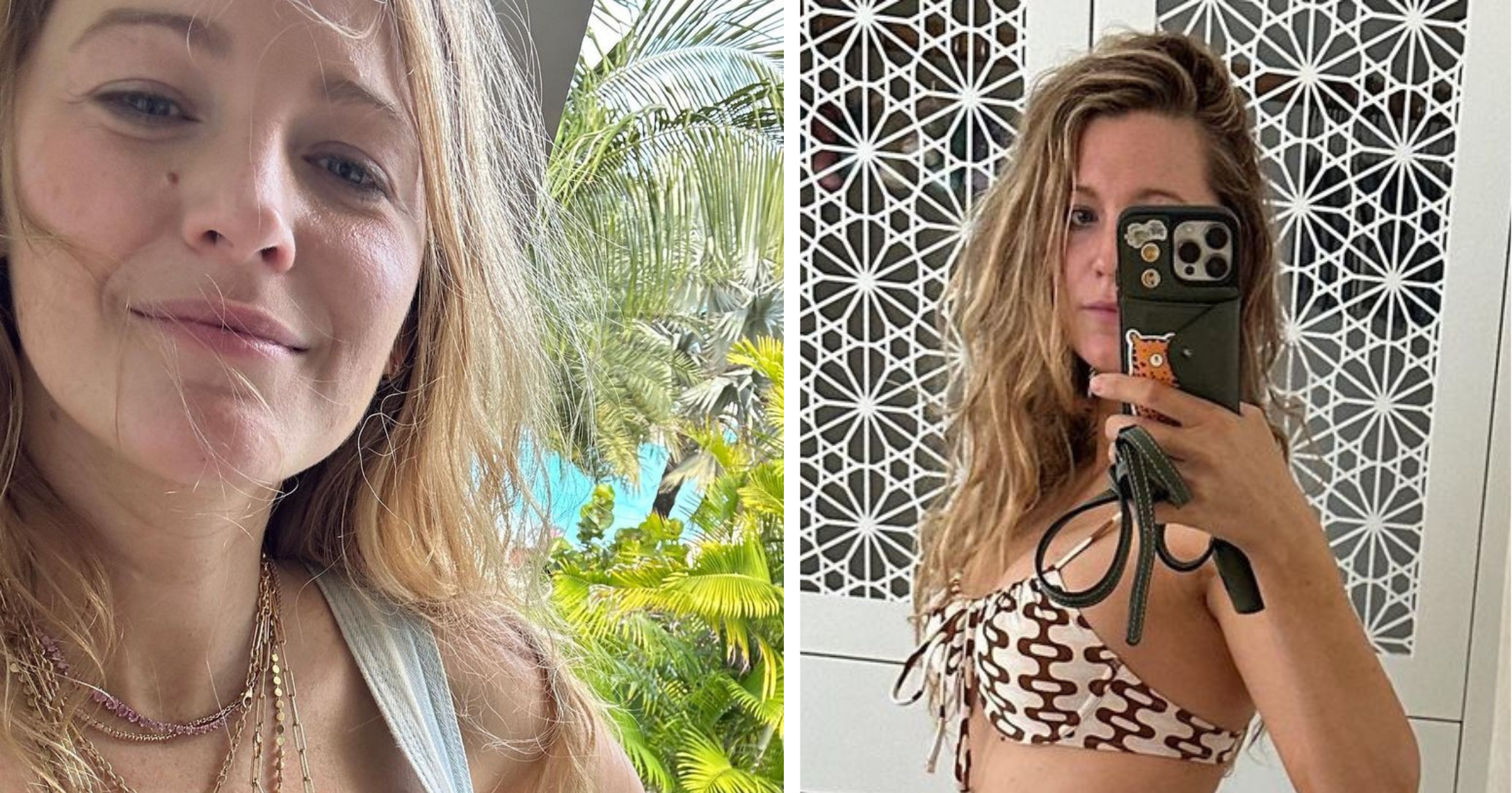 Blake Lively Praised for 'Being Real' After Sharing Bikini Pics of Post ...