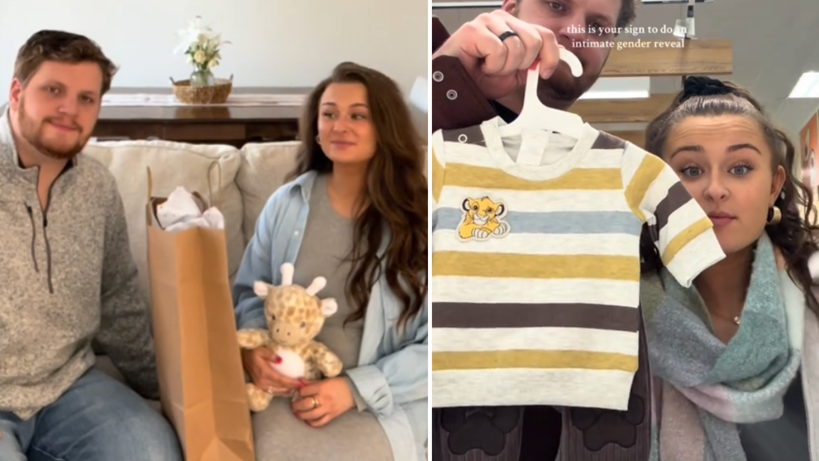 Couple Turns Target Run Into 'Intimate' Gender Reveal