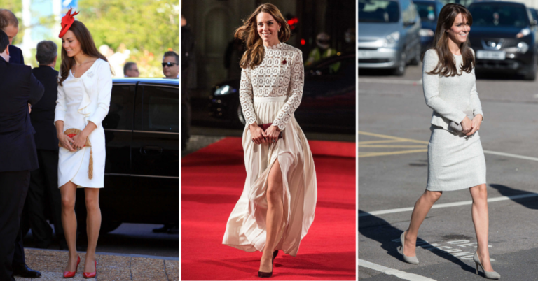30 Times Kate Middleton Showed Off Some Serious Leg
