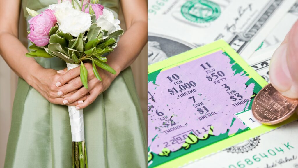 Woman Wins Over $6K With Scratch-Off Wedding Favor & Refuses To Share ...