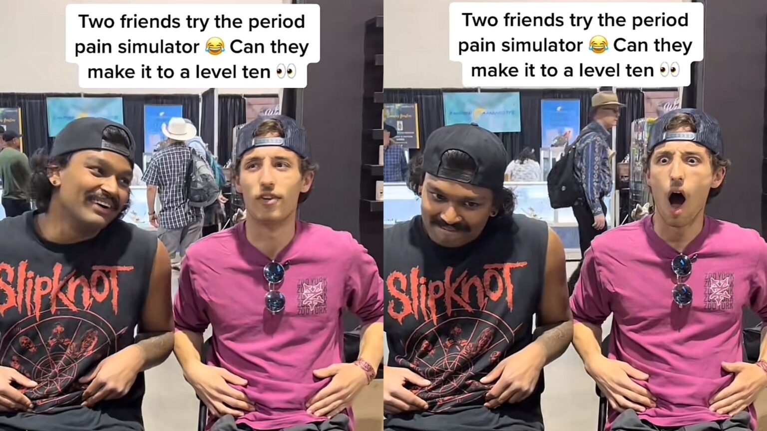 Dozens of Men Tried a Period Pain Simulator on Camera & Their Reactions ...