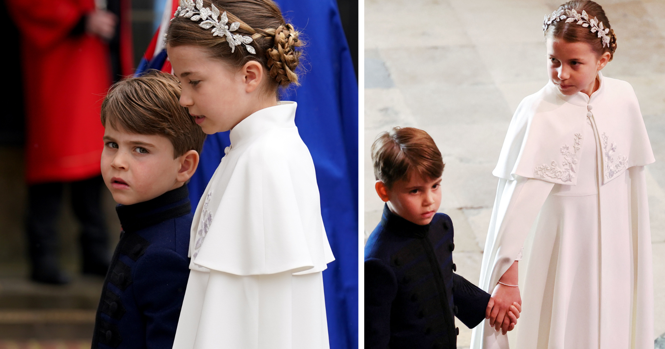 Princess Charlotte Helps Keep Prince Louis Calm at Coronation, But His ...