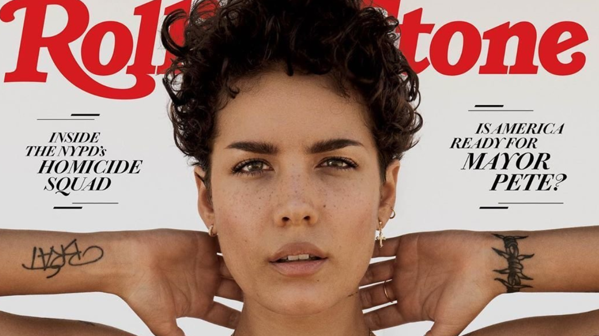 People Are Loving Halsey's Armpit Stubble On The Cover Of 'Rolling Stone'