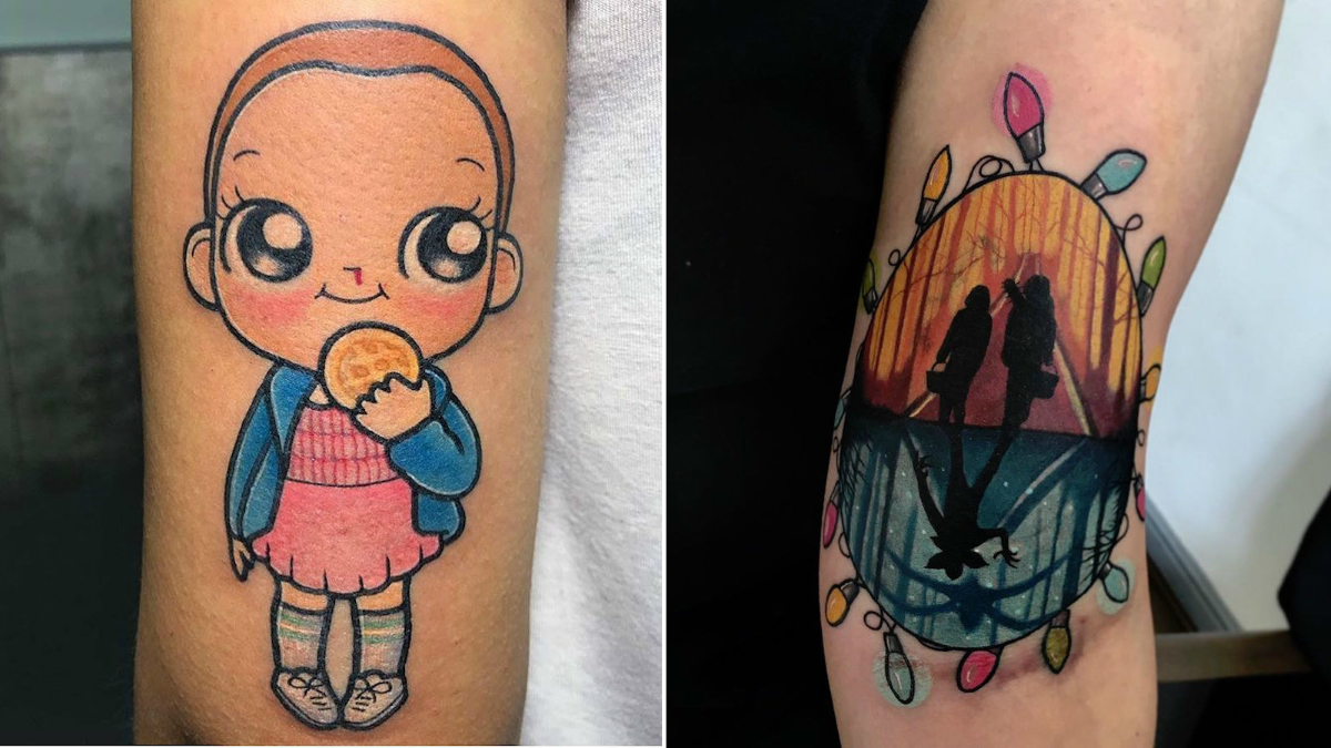 11 Creepy-Cute 'Stranger Things' Tattoos To Celebrate Season 3