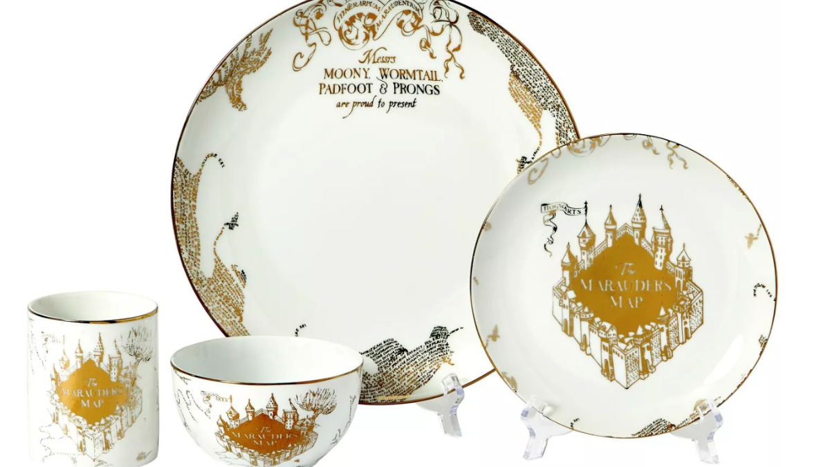 Target Has A Collection Of Dinnerware Fit For The Hogwarts Great Hall