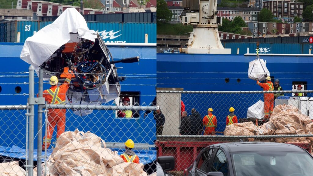 Debris From 'Titan' Submersible Recovered With 'Presumed Human Remains ...