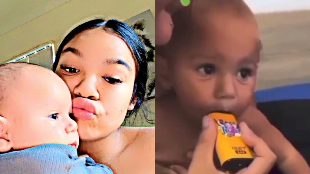 Teen Mom in Viral Video of Baby Vaping Won't Face Charges, Sparking ...