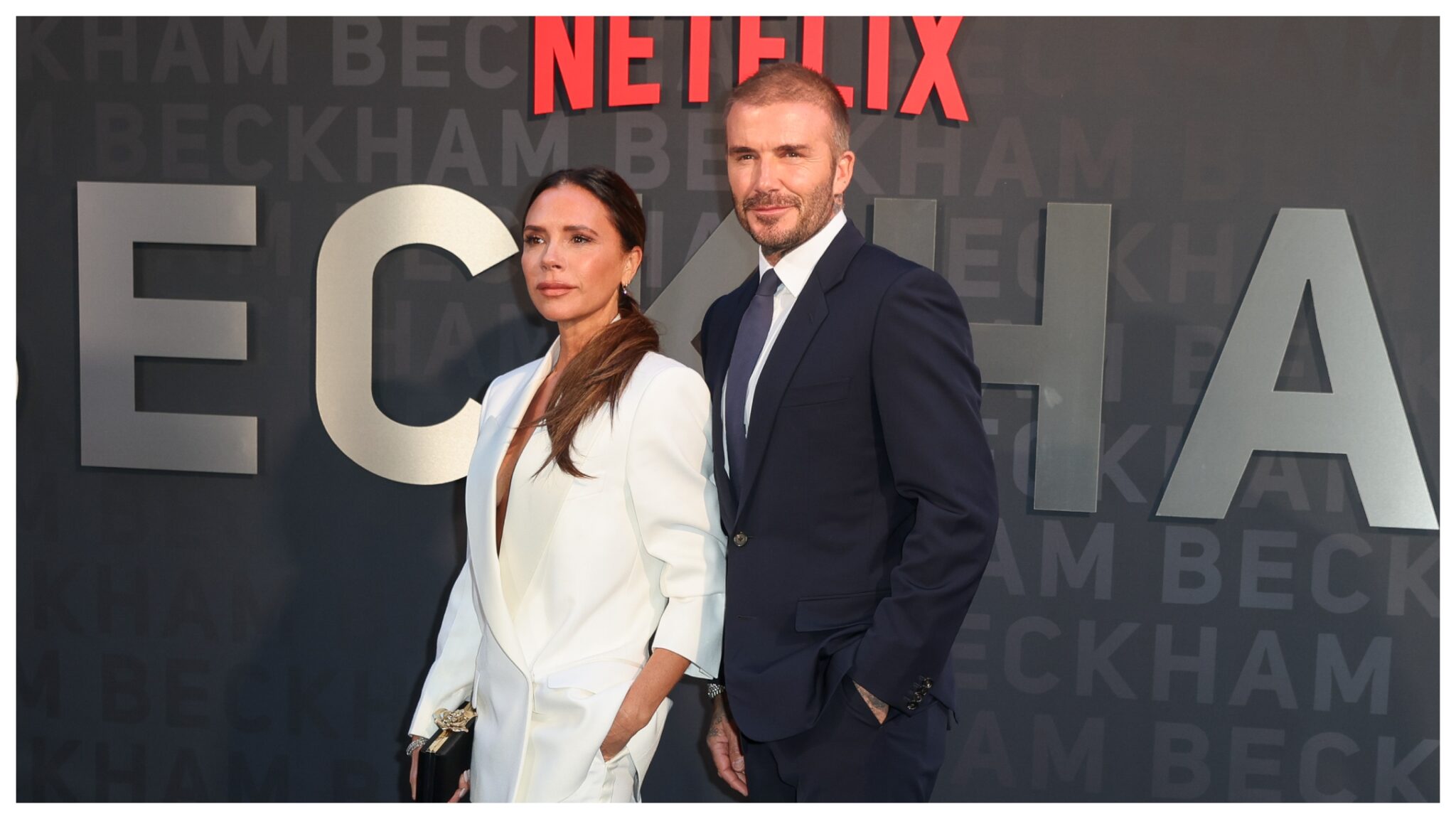 David Beckham Accidentally Reveals Photo of Queen Elizabeth Hanging in ...