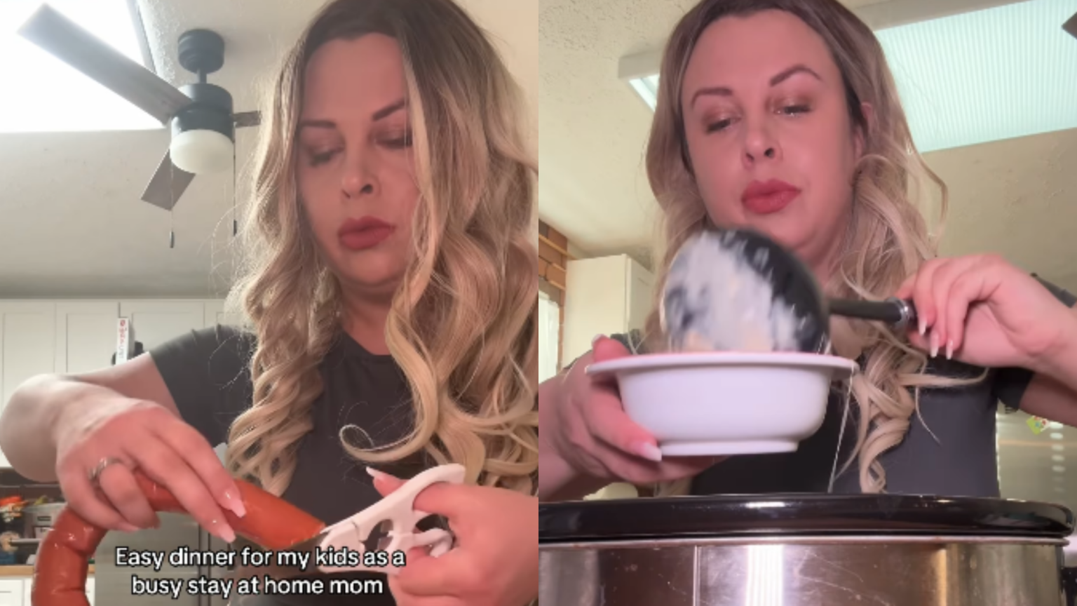 Mom Slammed on Instagram for Serving Kids 'Mom Slop' for Dinner