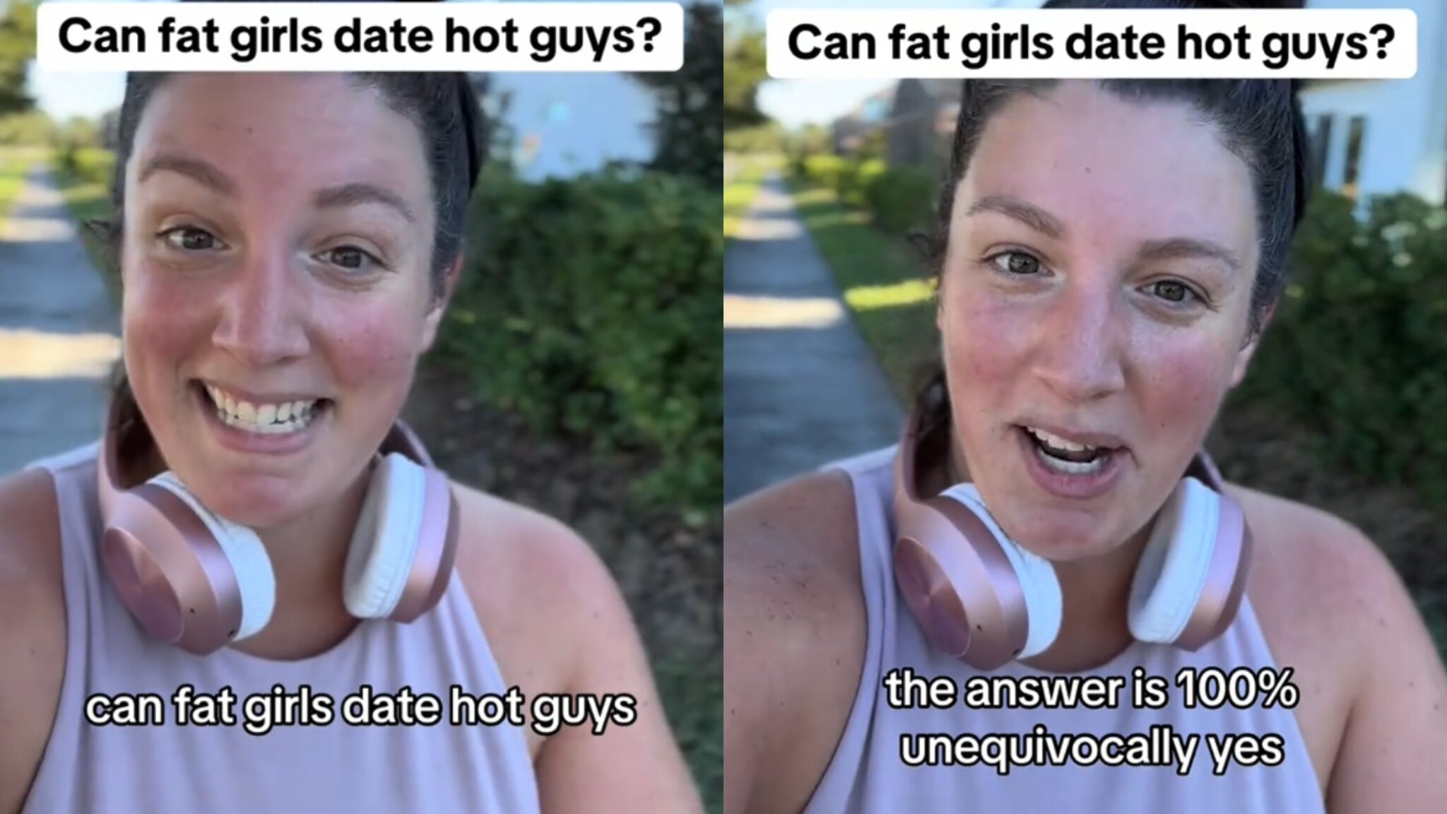 Fat Influencer Shows That 'Fat Girls' Can Marry 'Hot' Men Too