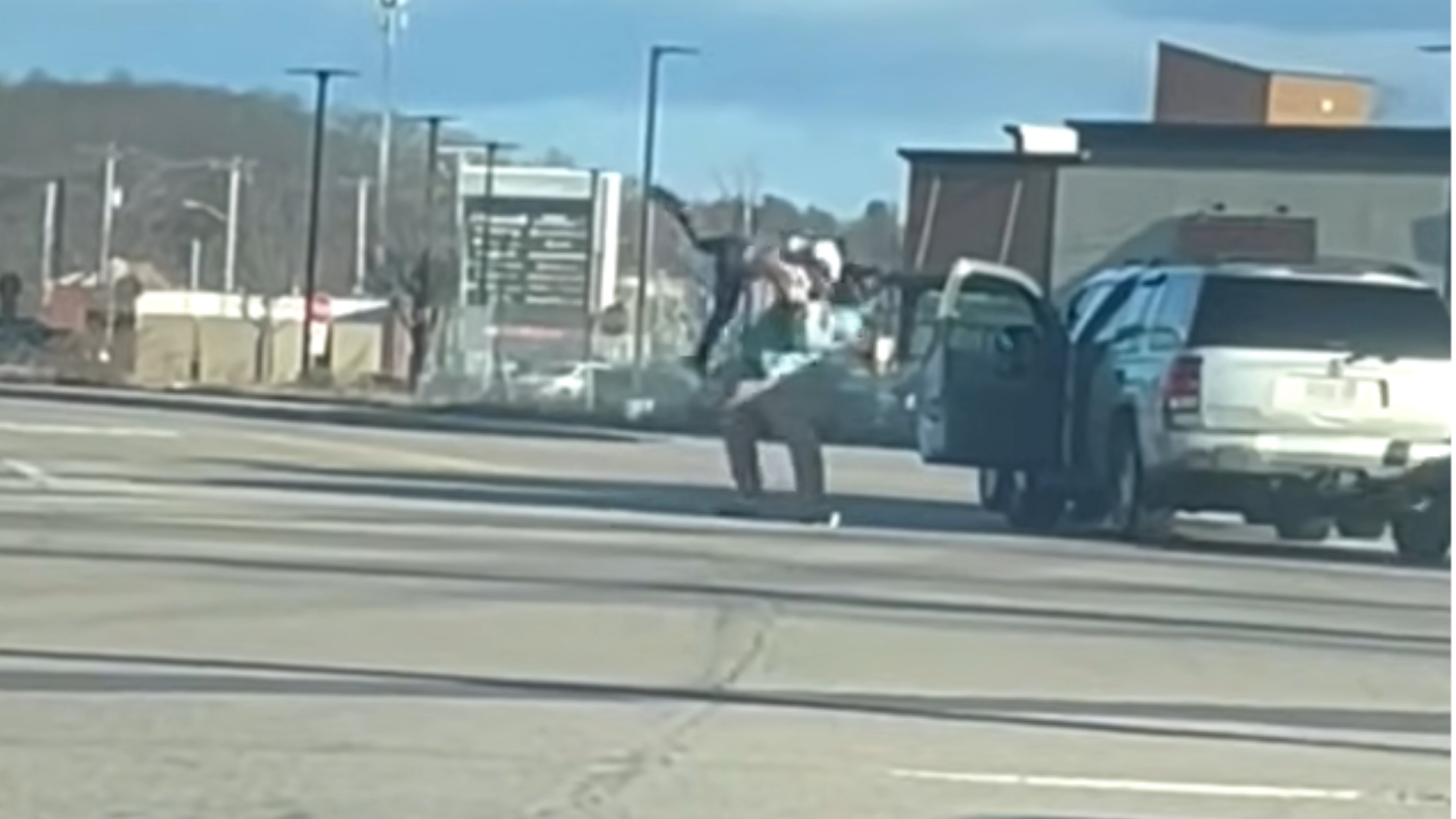 Video: Man Breaks Single Mother's Bones in Road Rage Attack