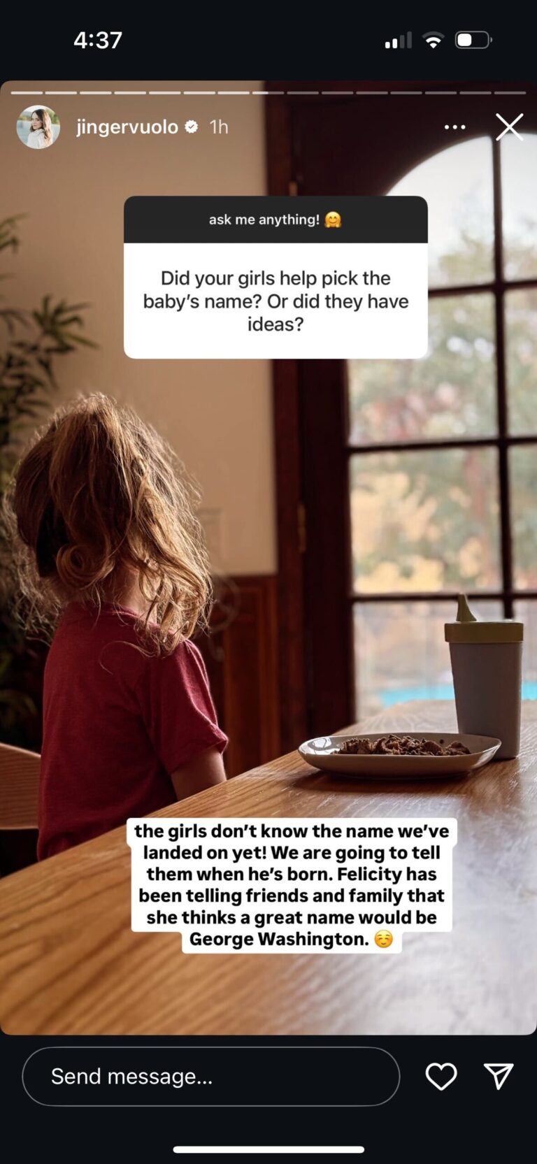 Jinger Duggar Is Keeping Baby Boy's Name a Secret From Her Kids