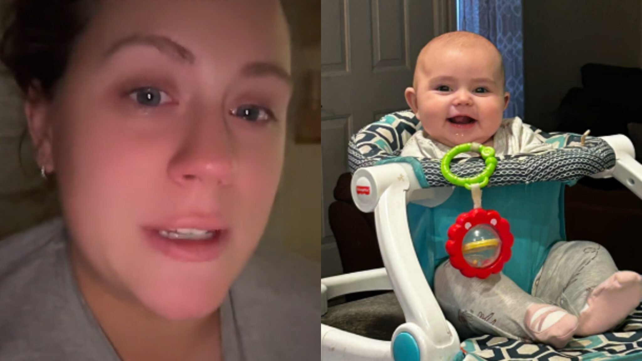 Mom Shares 'Vulnerable' Video After Baby Falls Off Counter
