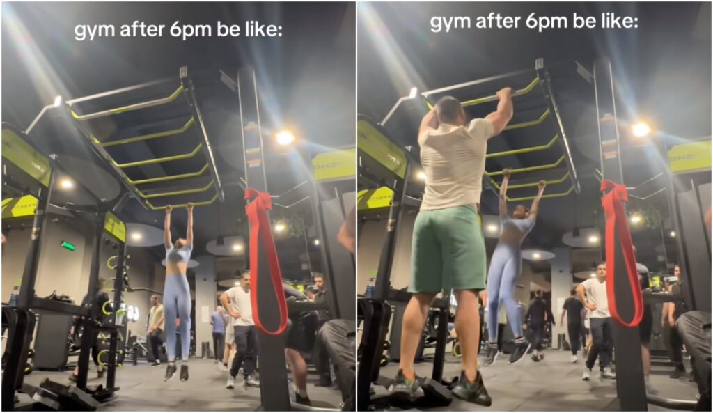 'Cringe' Gym Bro Ignites the Internet After Blocking a Woman Mid ...