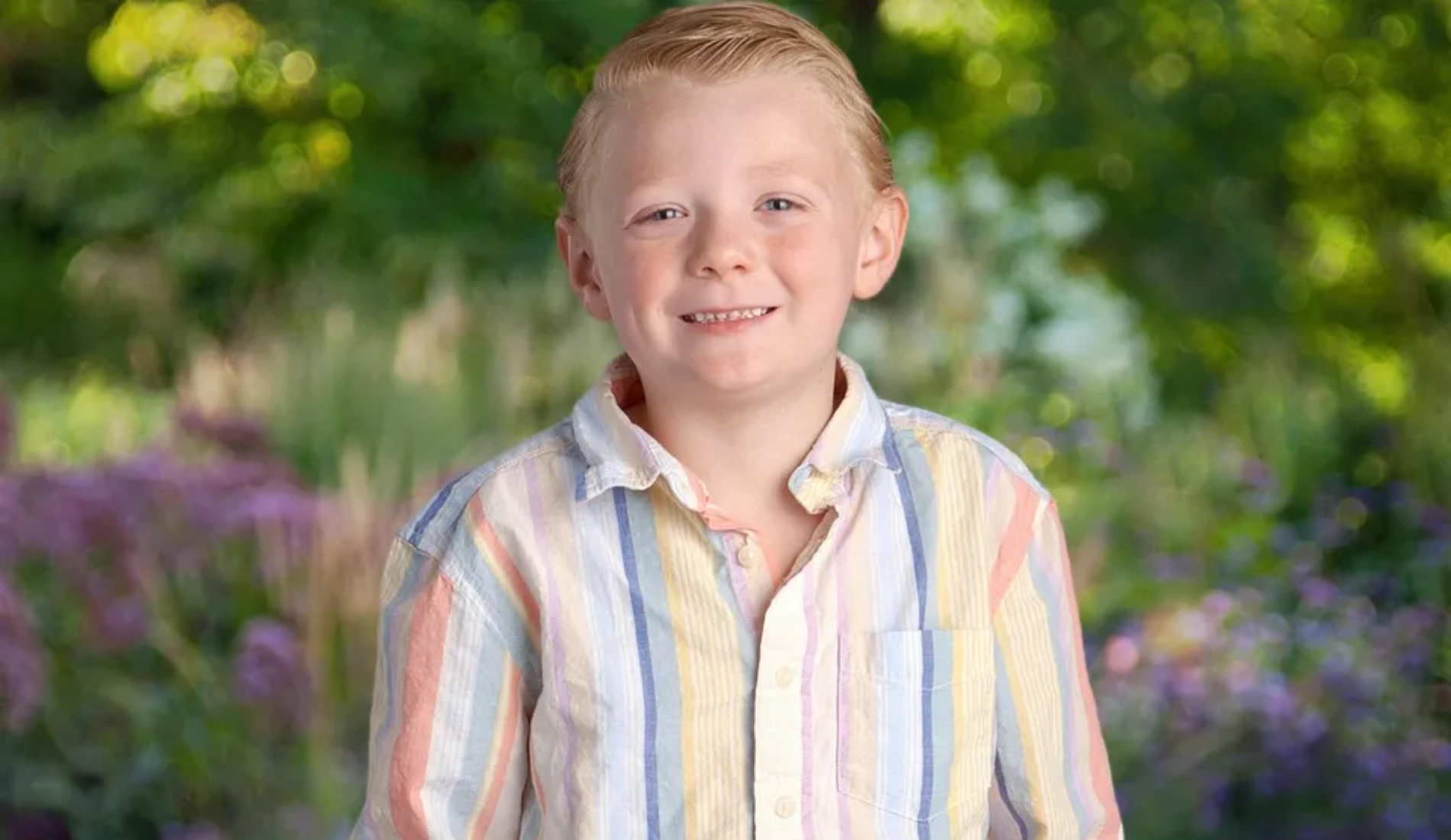 Donald trump as a little boy
