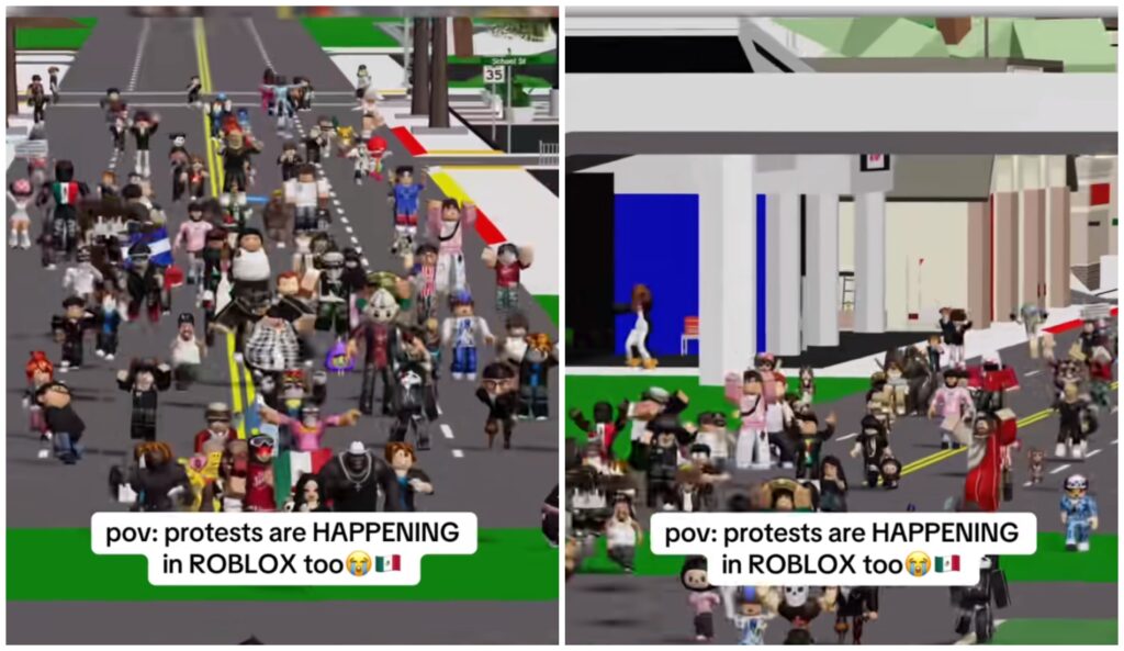 Kids on Roblox Are Holding Their Own ICE Protests