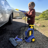 This Kid-Sized Pressure Washer Really Works, and It's So Fun