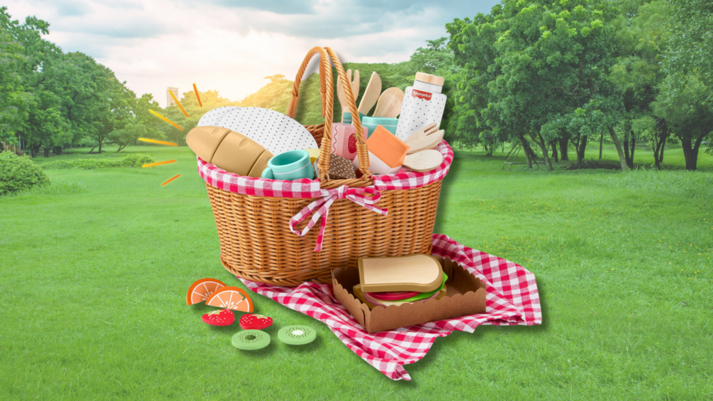 Lunch, But Make It a Too-Cute Picnic Basket