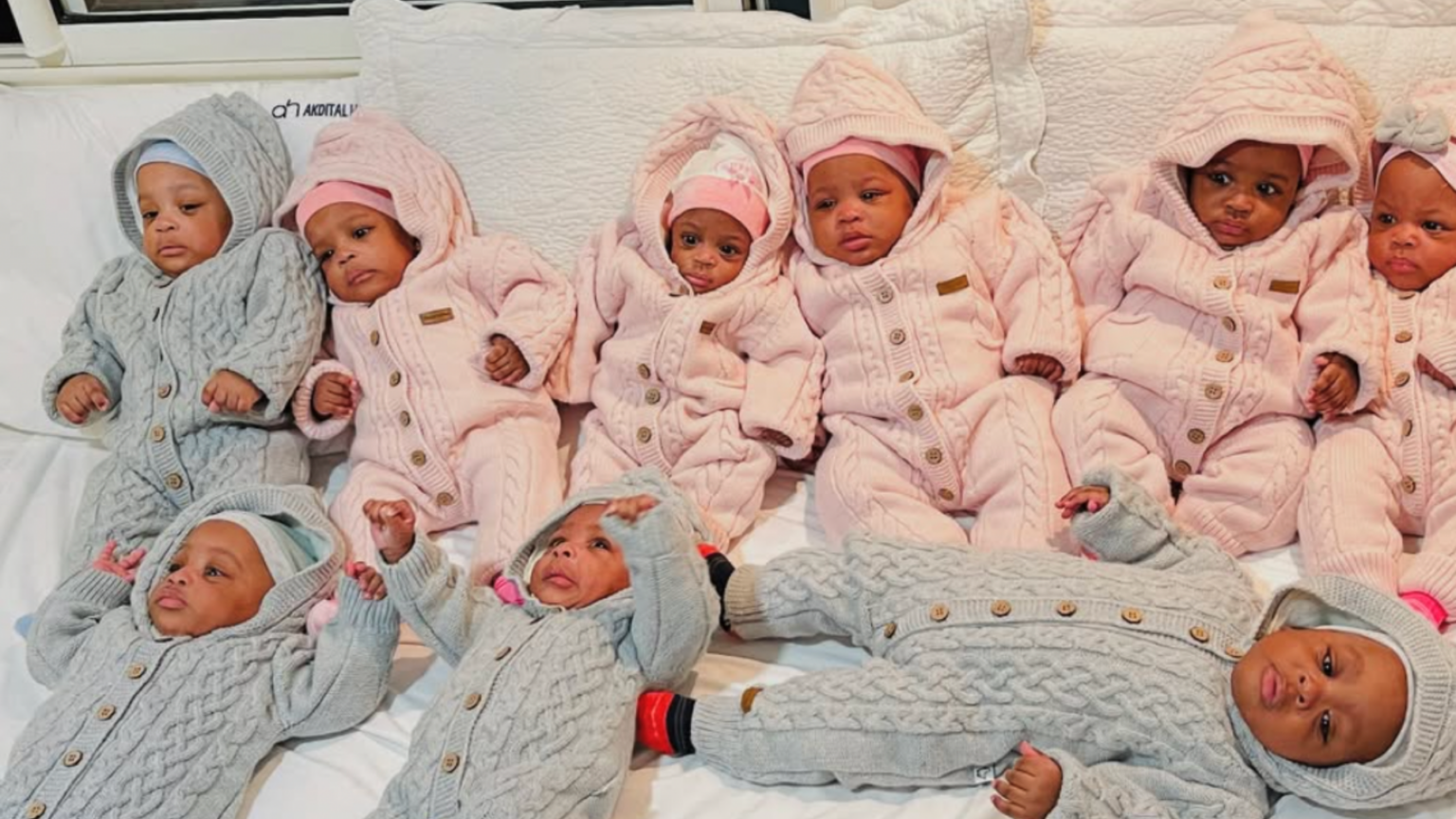 Parents of 4-Year-Old Nonuplets Share Rare Throwback Photos