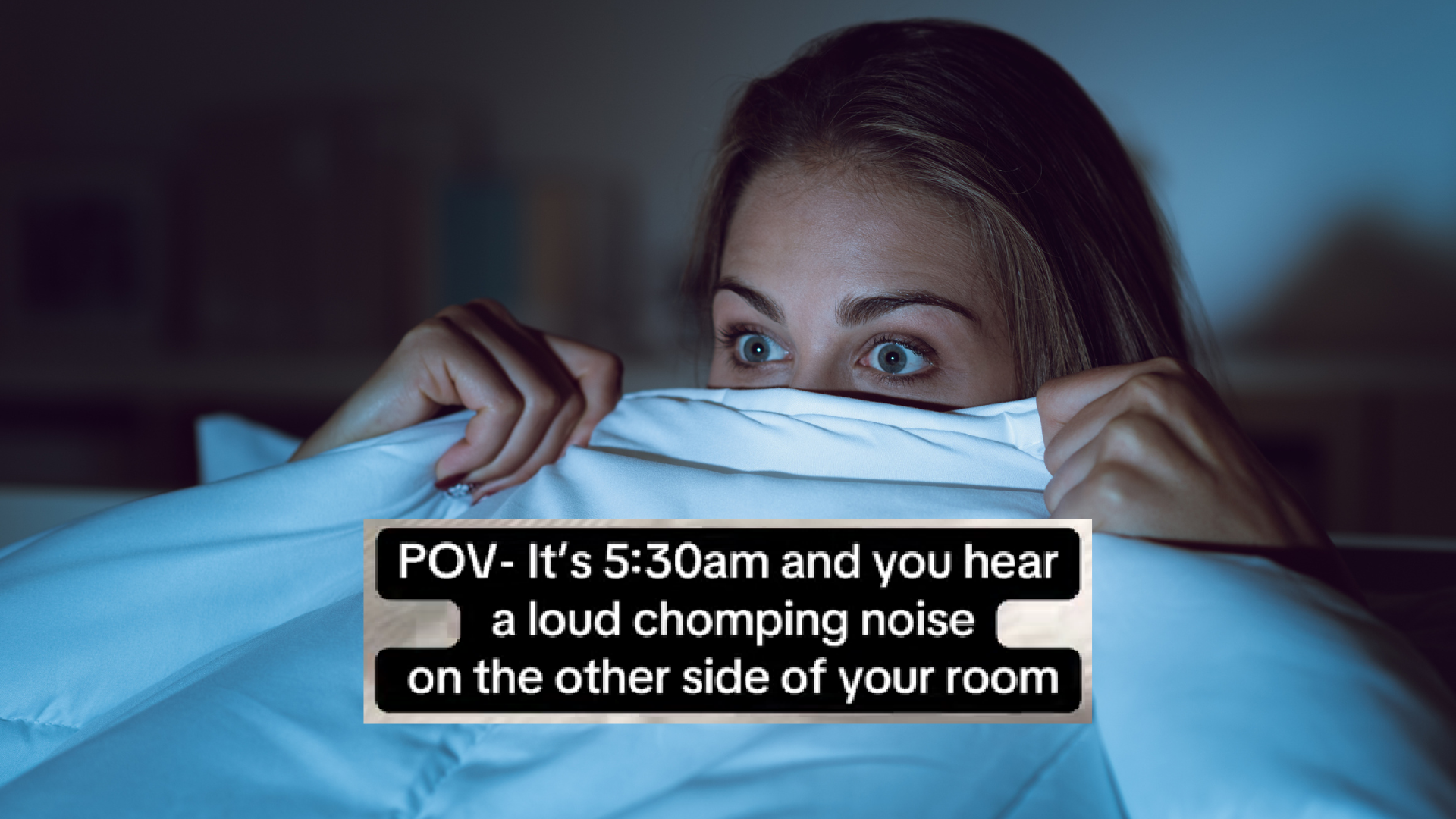 Mom Gets Woken Up by Terrifying 'Loud Chomping' at 5:30 AM