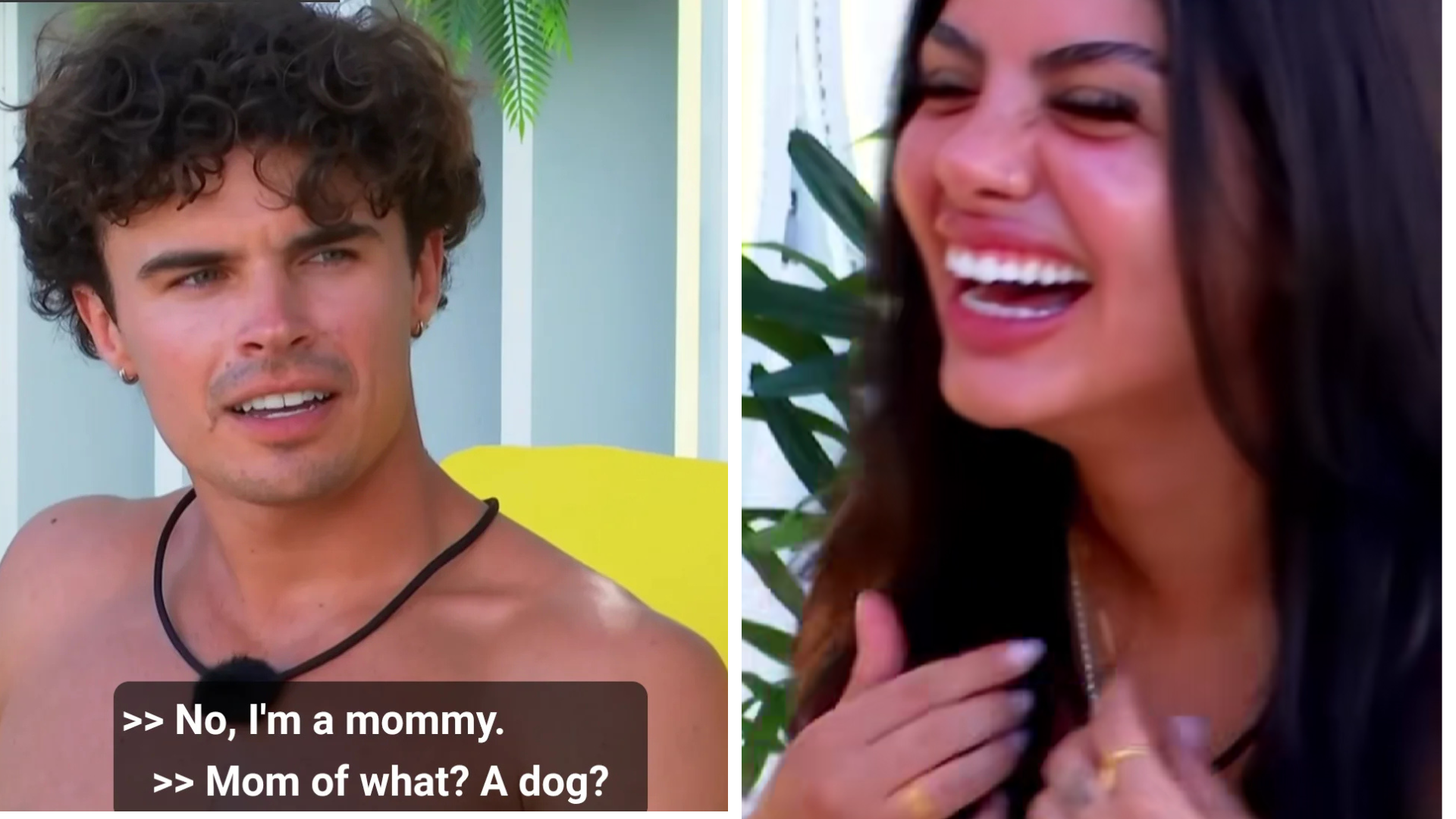 Huda's 'Mommy' Reveal on 'Love Island' Has Fans Laughing