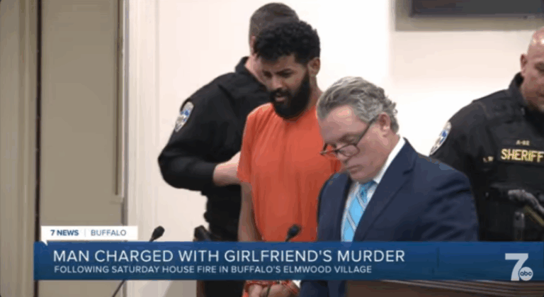 NY Man Allegedly Strangled Girlfriend Before Setting Home On Fire