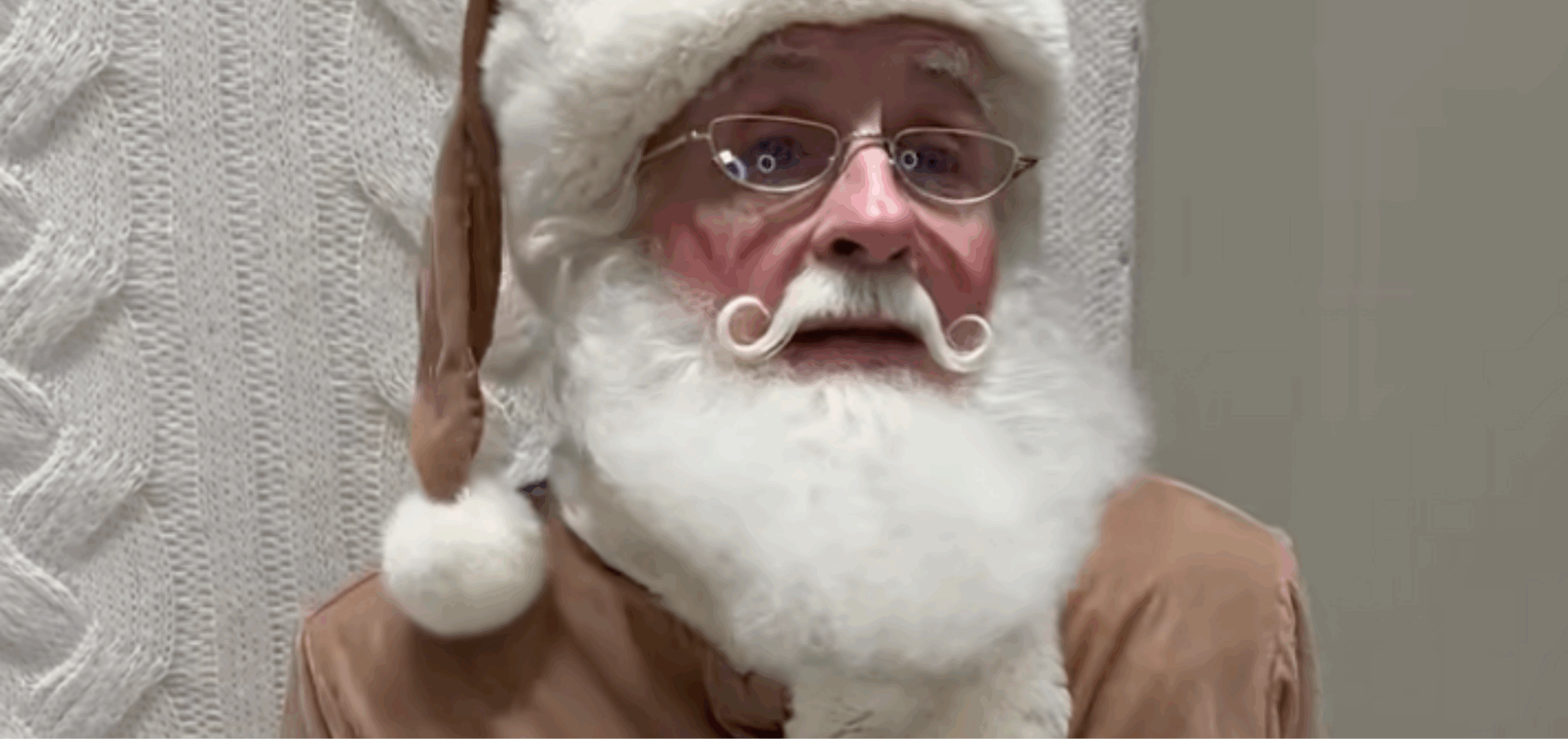 People Hate Kim Kardashian's 'Sad Beige Santa'