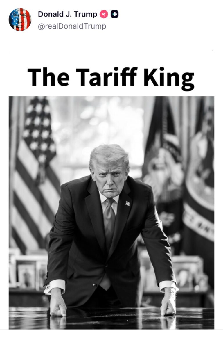 Trump Now Calls Himself the Tariff King