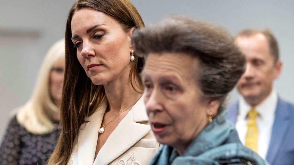 Kate Middleton & Princess Anne Skip Kiss Greeting For Surprise Reason