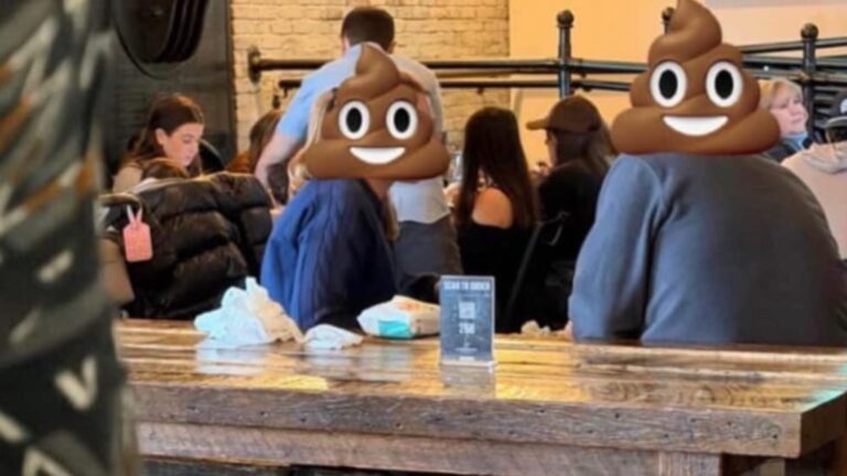 Diaper Spotted on a Biergarten Table Causes Community Uproad