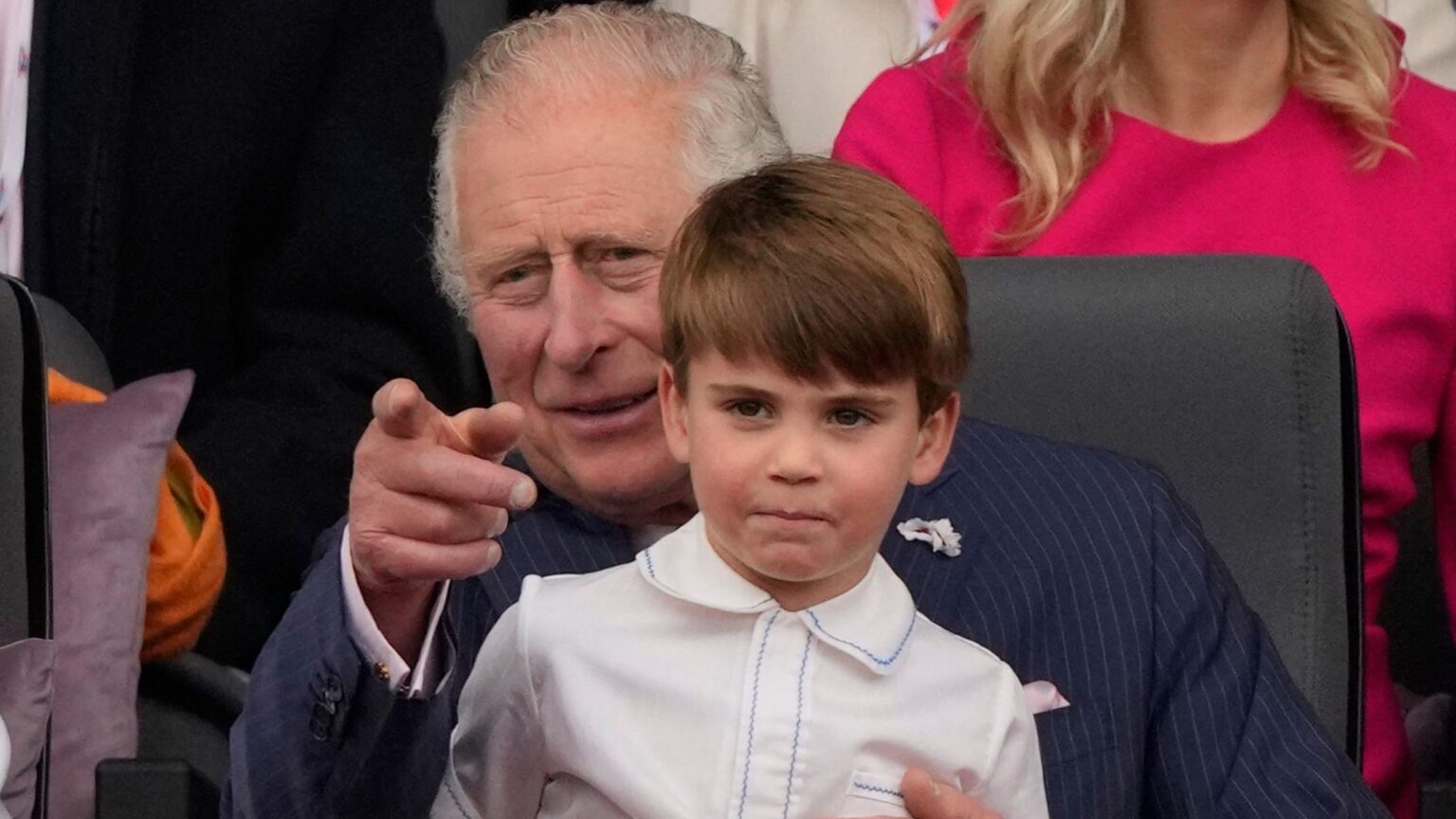 King Charles Shares Rare Moment With Prince Louis