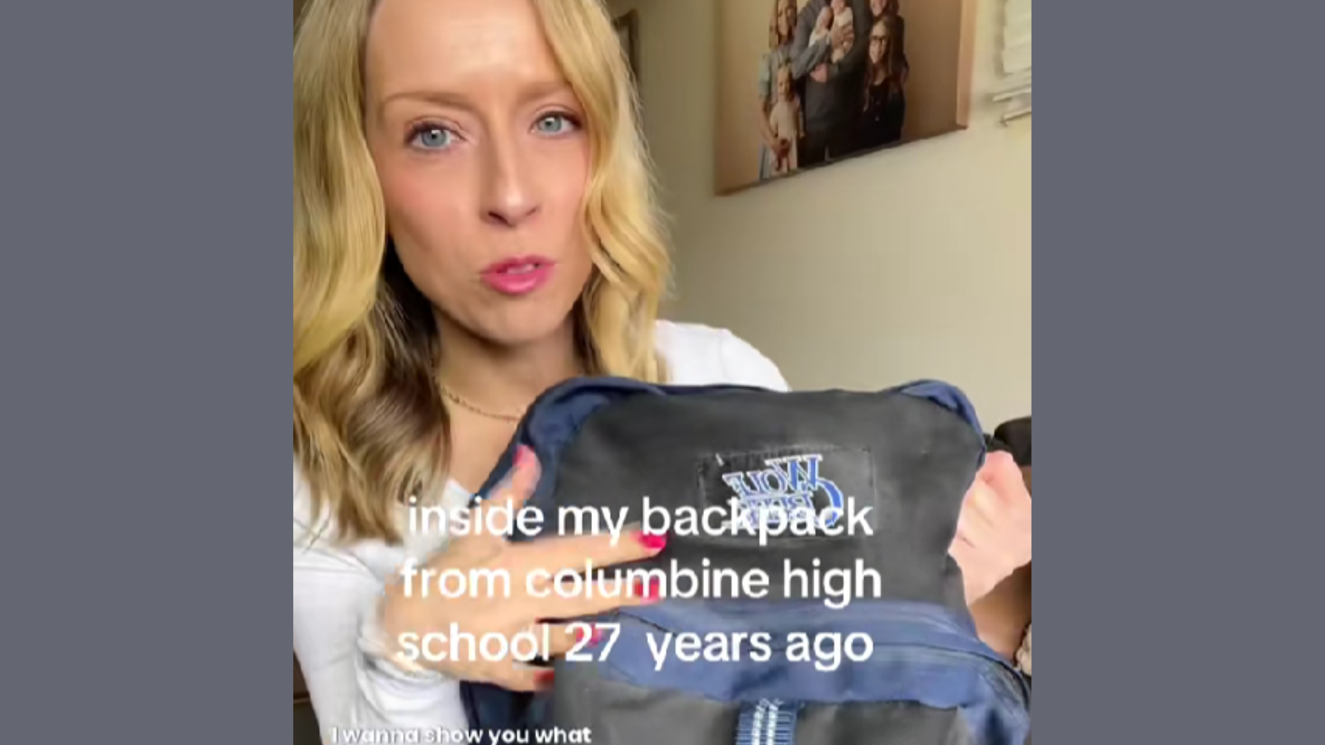 Columbine Survivor Opens Backpack From the Day of Shooting